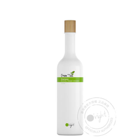 O'right Green Tea Shampoo bij de Biokapper